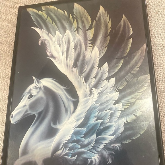 Vintage | Art | 8s Rare Vintage Unicorn Art | Poshmark